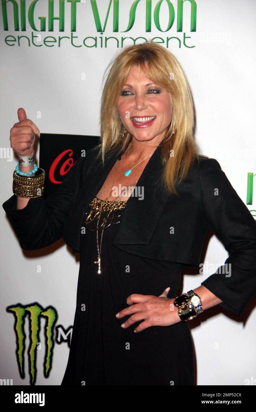 Pamela Bach walks the red carpet at the New Year's Party at The ...