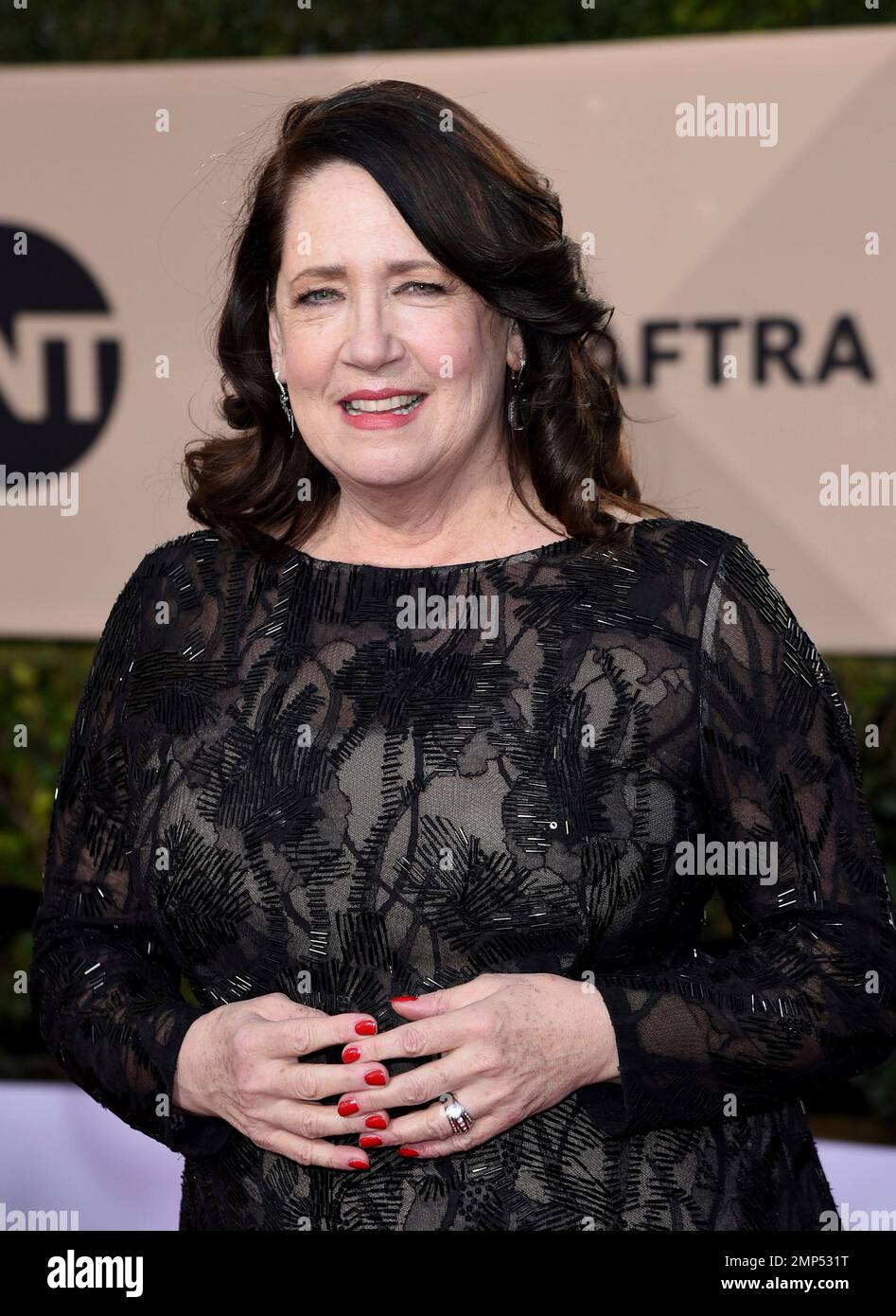 Ann Dowd arrives at the 24th annual Screen Actors Guild Awards at the ...