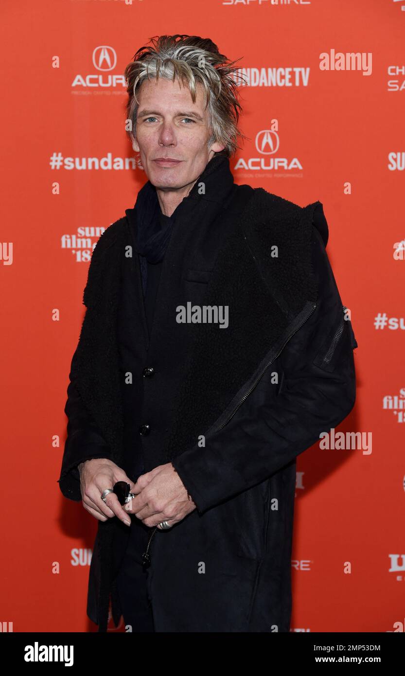 Musician Charlie Sexton poses at the premiere of the film "Blaze," at ...