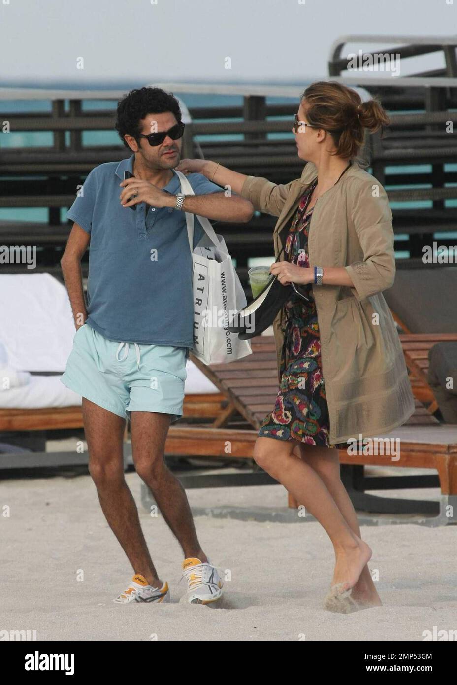 Exclusive!! French actor Jamel Debbouze and Melissa Theauriad spend a ...