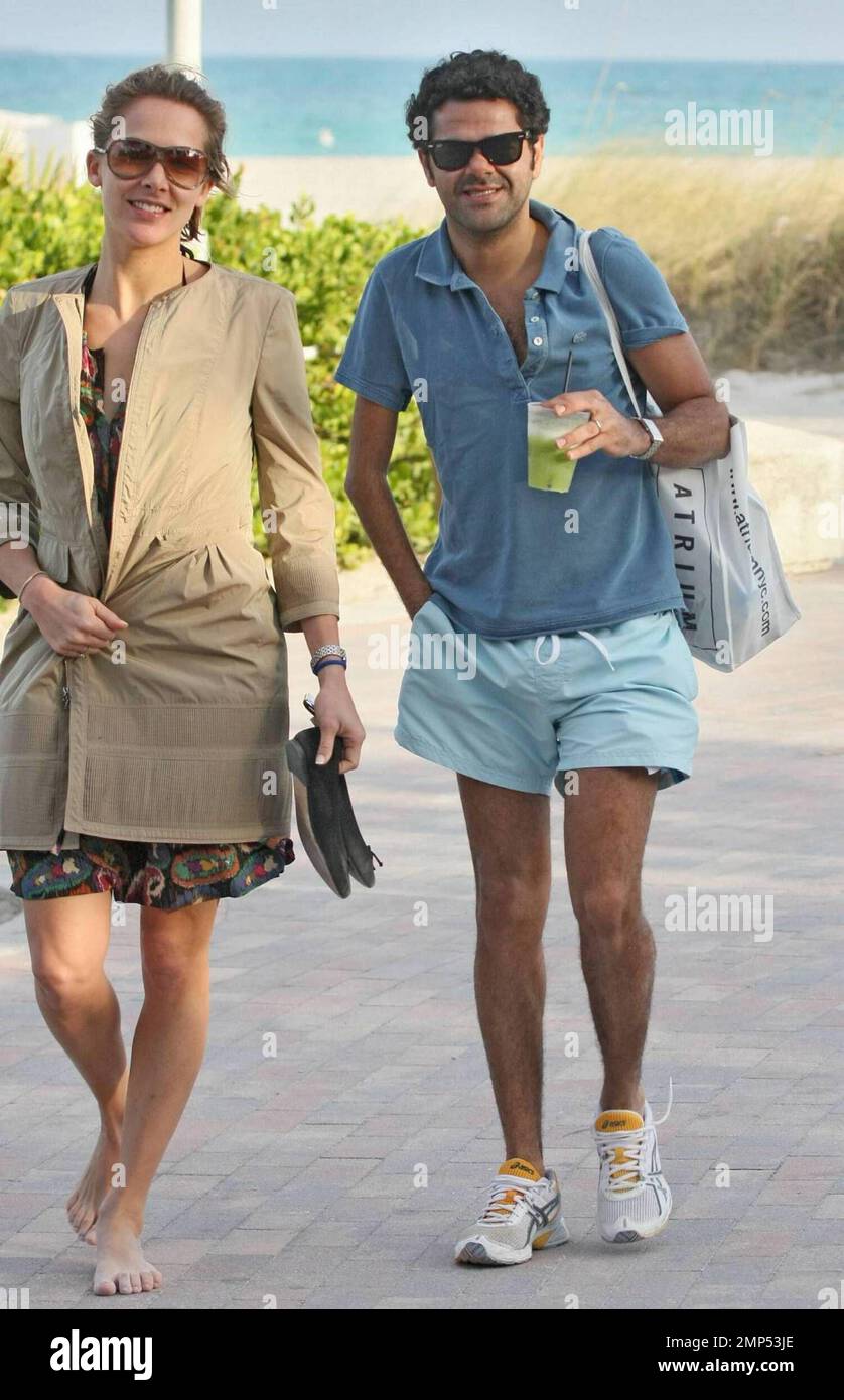 Exclusive!! French actor Jamel Debbouze and Melissa Theauriad spend a ...