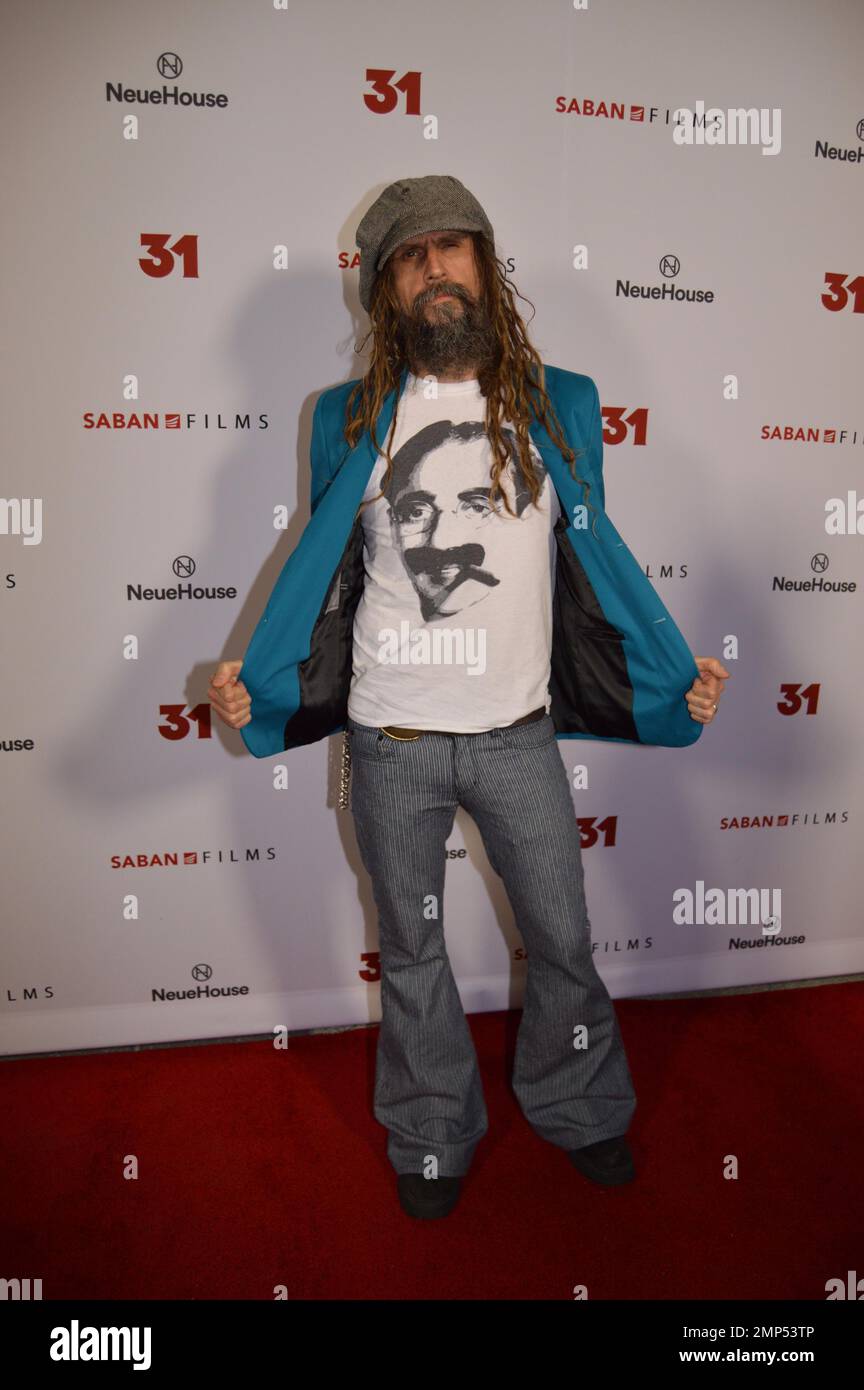 Rob Zombie at the Los Angeles special screening of '31' at the ...