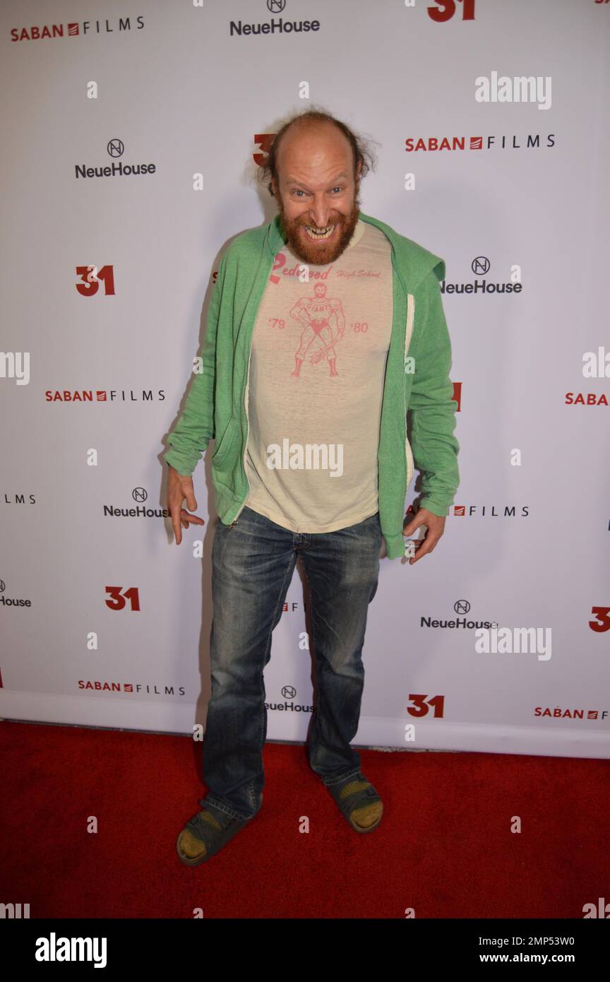 David Ury at the Los Angeles special screening of '31' at the NeueHouse Hollywood in Los Angeles ...