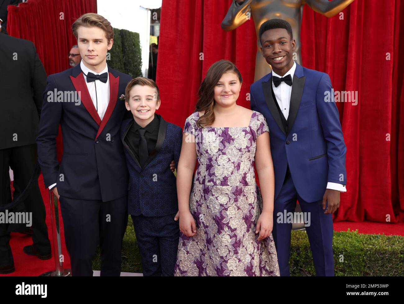 Logan Shroyer, from left, Parker Bates, Mackenzie Hancsicsak, and Niles ...