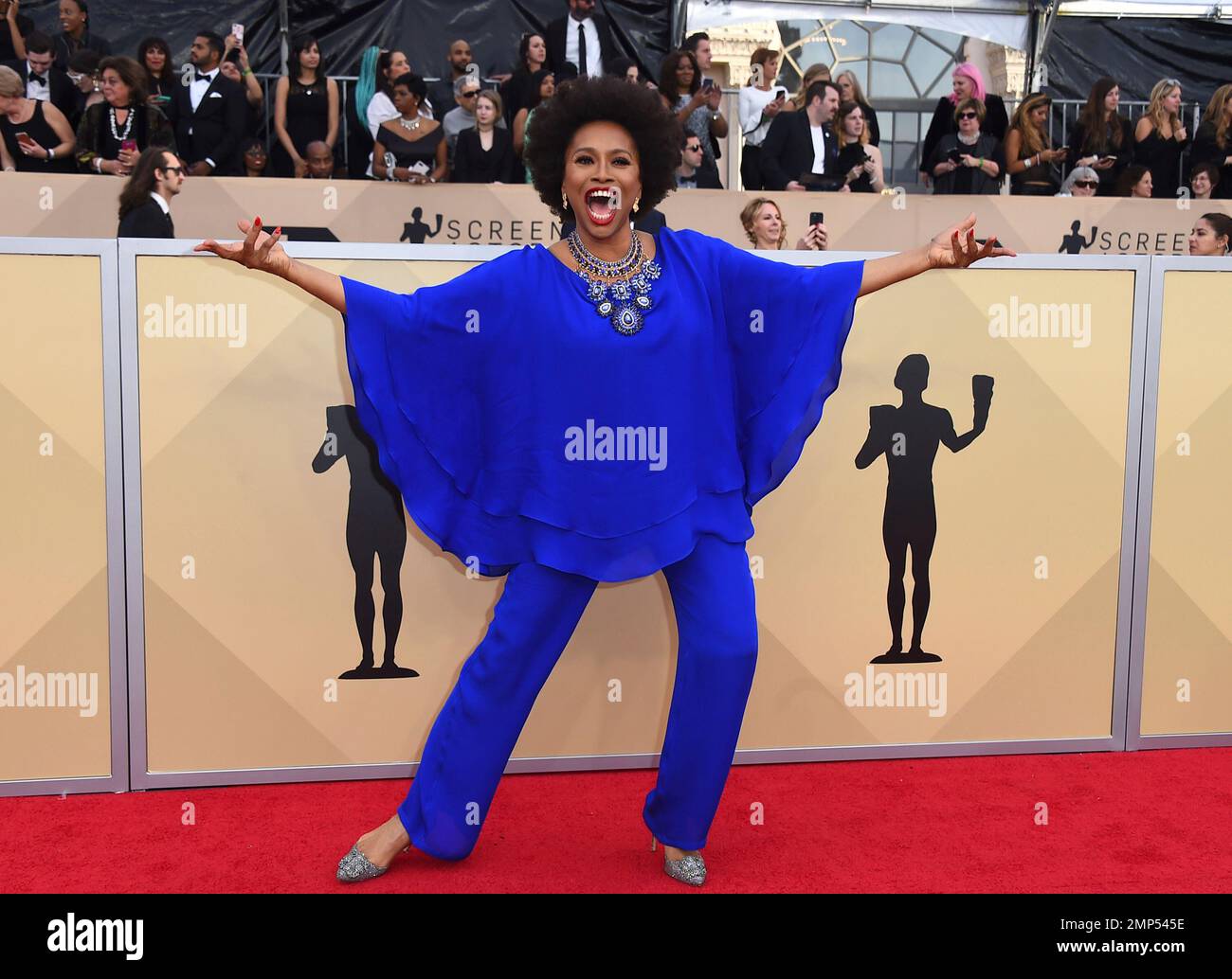Jenifer Lewis arrives at the 24th annual Screen Actors Guild Awards at ...