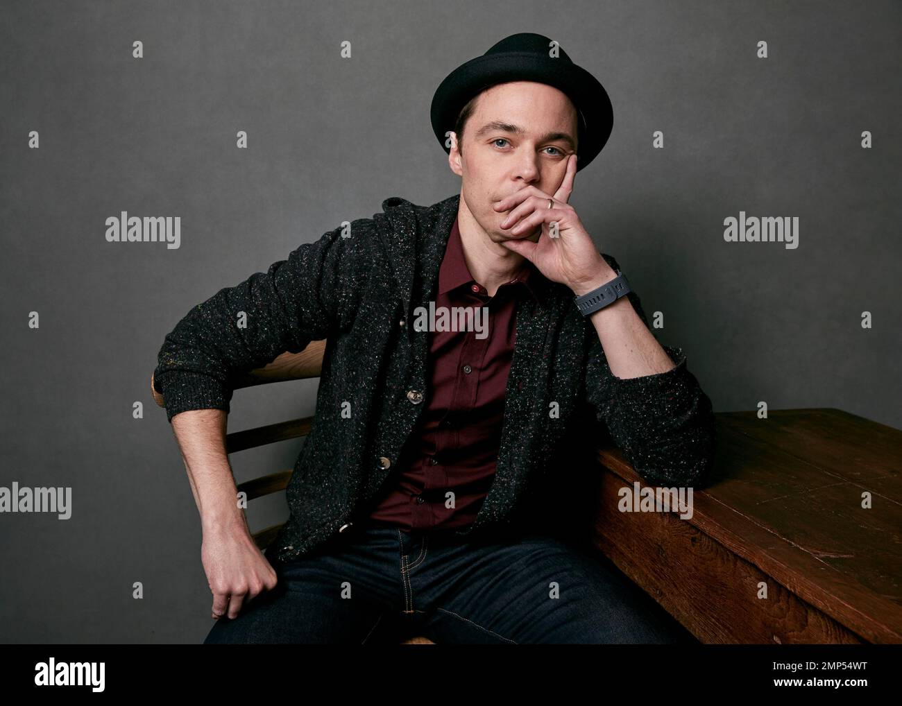 Jim Parsons poses for a portrait to promote the film, "A Kid Like Jake ...