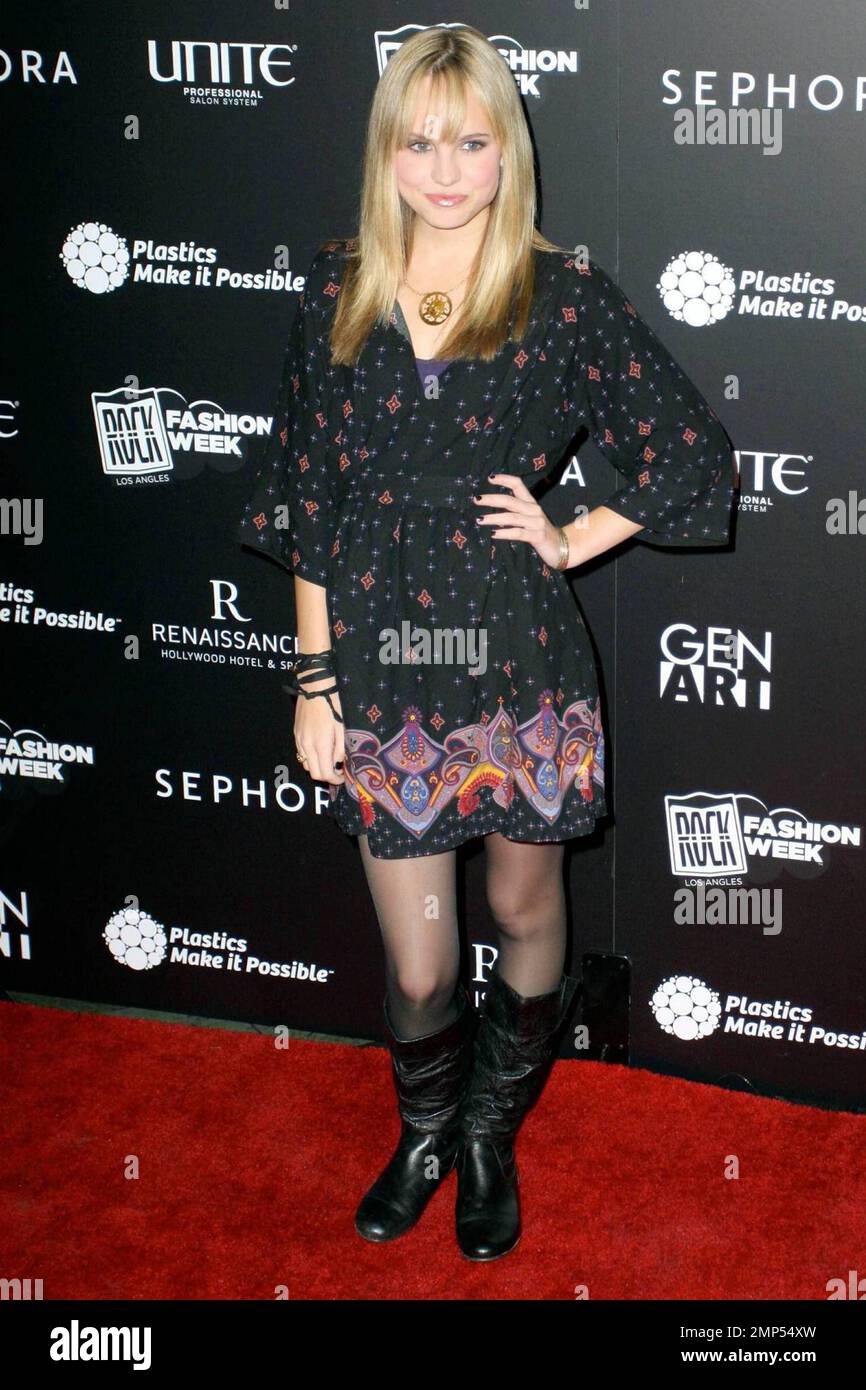 Megan Martin at GenArt's 12th Annual Fresh Faces In Fashion show at the ...