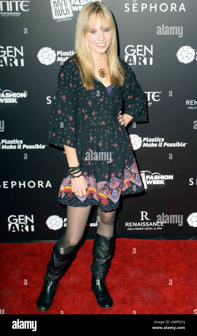 Megan Martin at GenArt's 12th Annual Fresh Faces In Fashion show at the ...