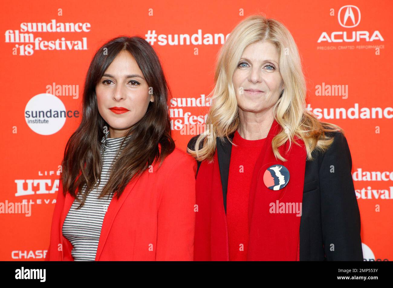 Producers Hannah KS Canter, left, and Robbie Rowe Tollin pose at the ...
