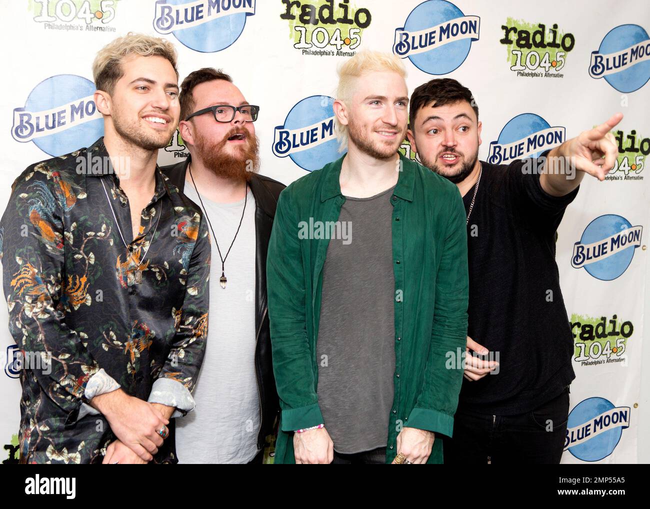 Kevin Ray, left, Sean Waugaman, Nicholas Petricca and Eli Maiman of the ...