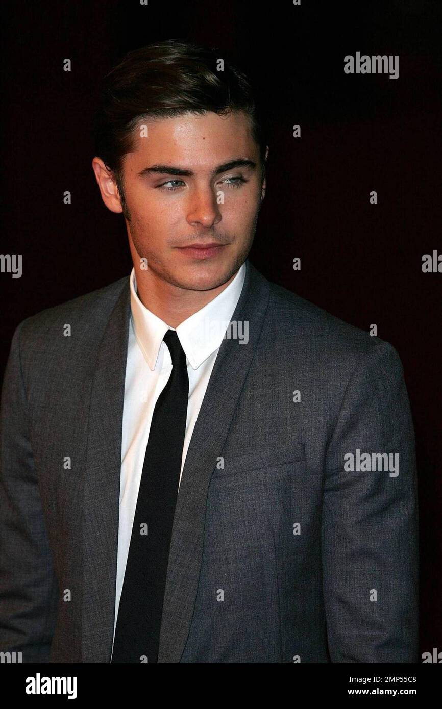 Zac Efron attends the UK Premiere of "17 Again" held at the Odeon West ...