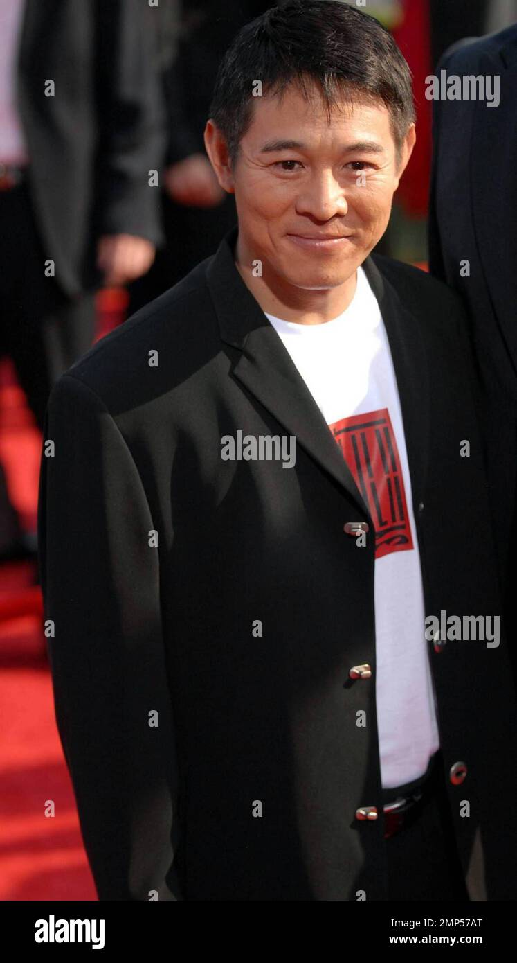 Jet Li attends the 2008 ESPY Awards in Los Angeles, CA. 7/16/08 Stock ...