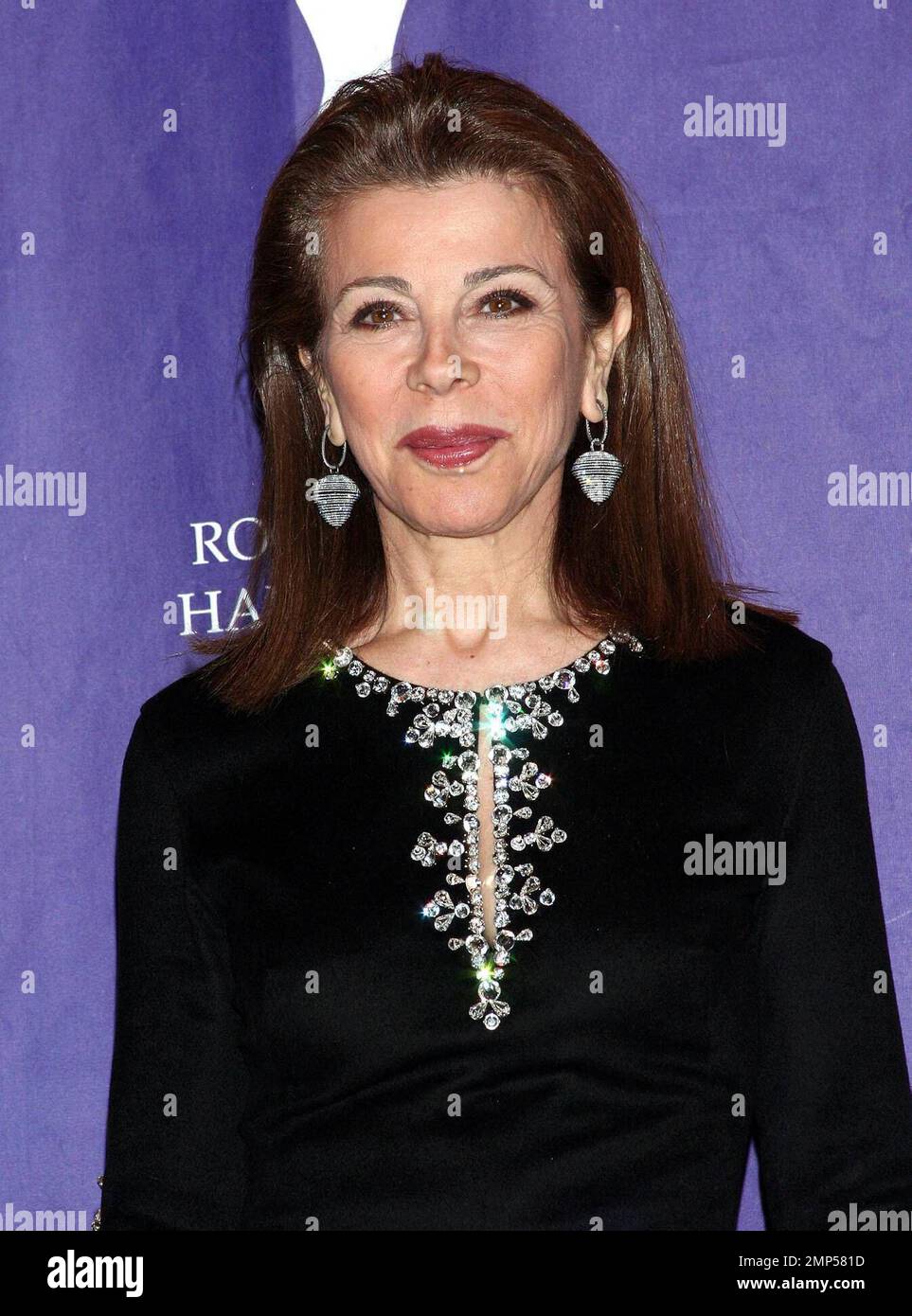 Her Majesty Princess Firyal of Jordan poses in the press room at The ...