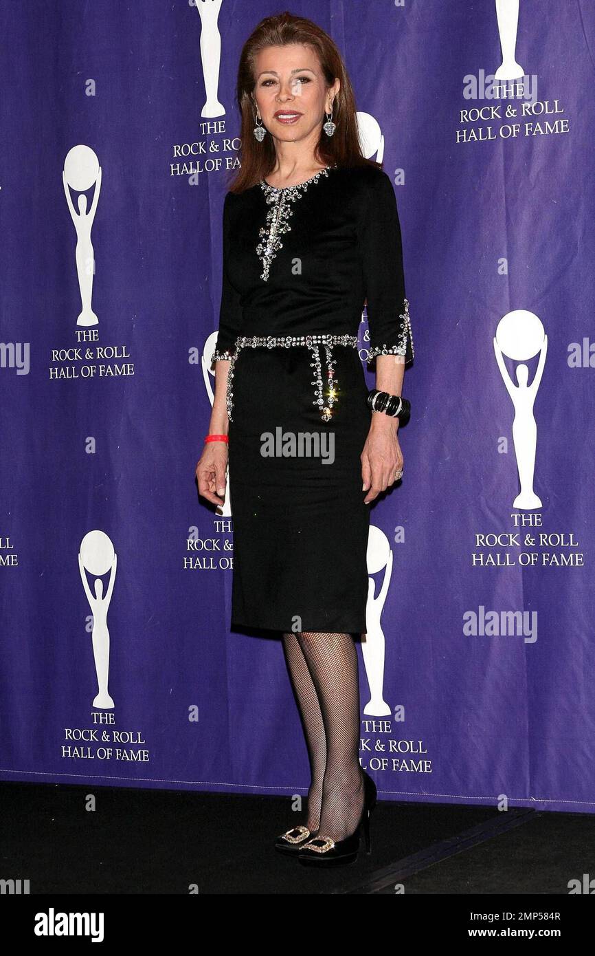 Her Majesty Princess Firyal of Jordan poses in the press room at The ...