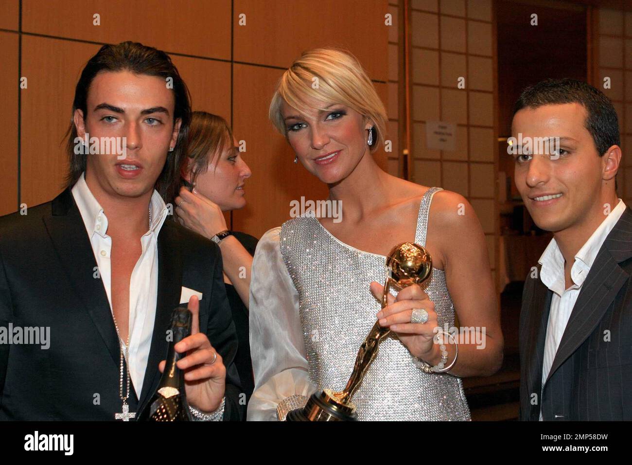 Kate Ryan attends the 2008 World Music Awards in Monte Carlo. The World ...