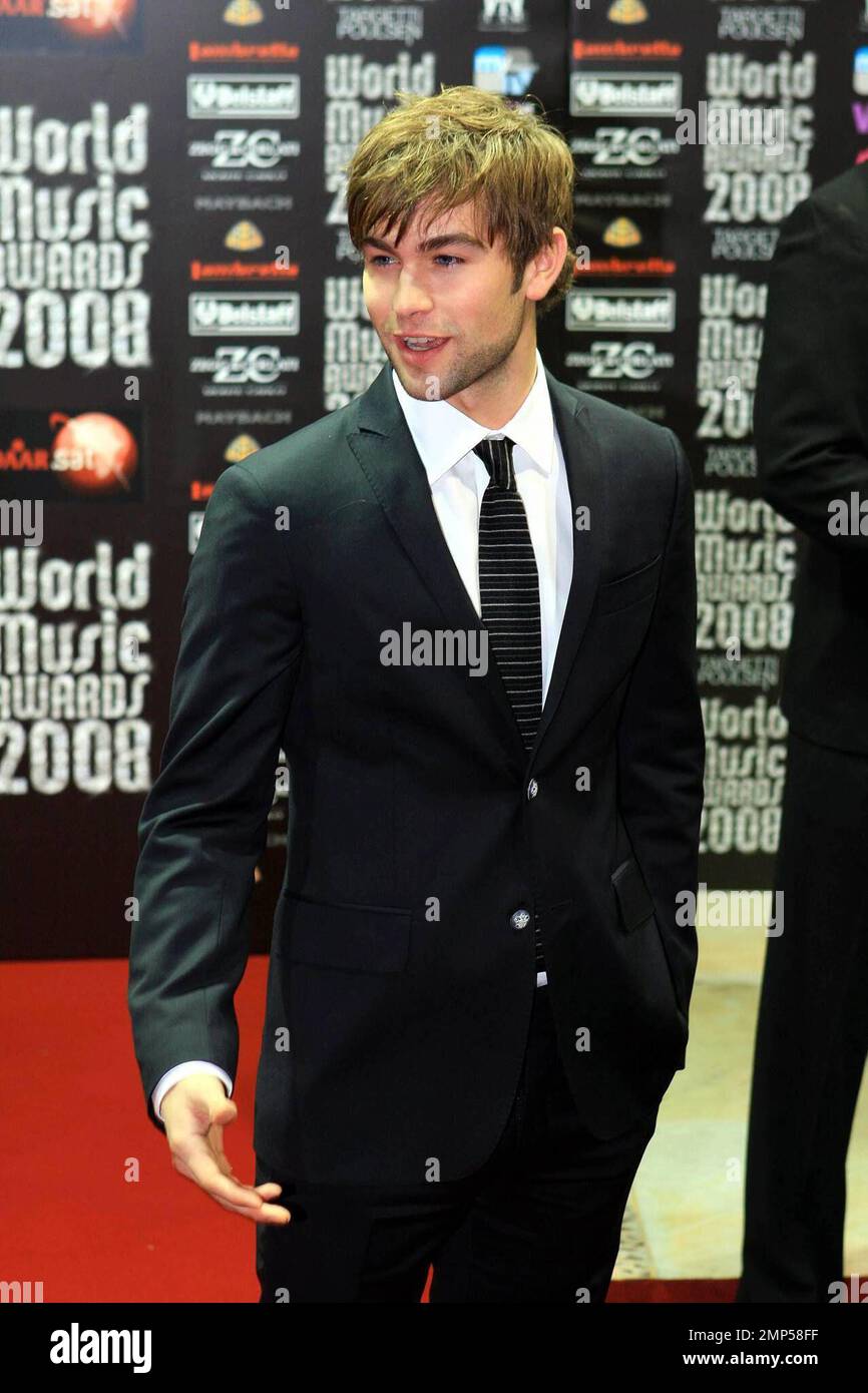 Chace Crawford attends the 2008 World Music Awards in Monte Carlo. The World Music Awards ...