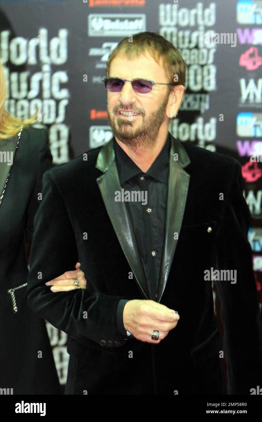 Ringo Starr attends the 2008 World Music Awards in Monte Carlo. The ...