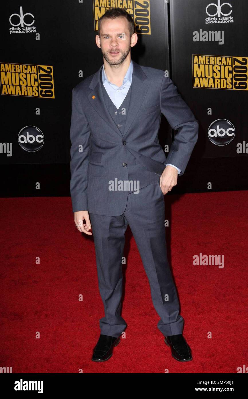 Dominic Monaghan at the 2009 American Music Awards at the Nokia Theatre ...