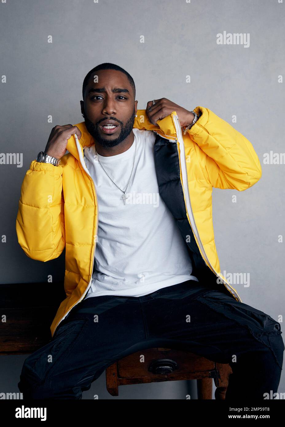 Marcc Rose poses for a portrait to promote the film, "Unsolved: The ...