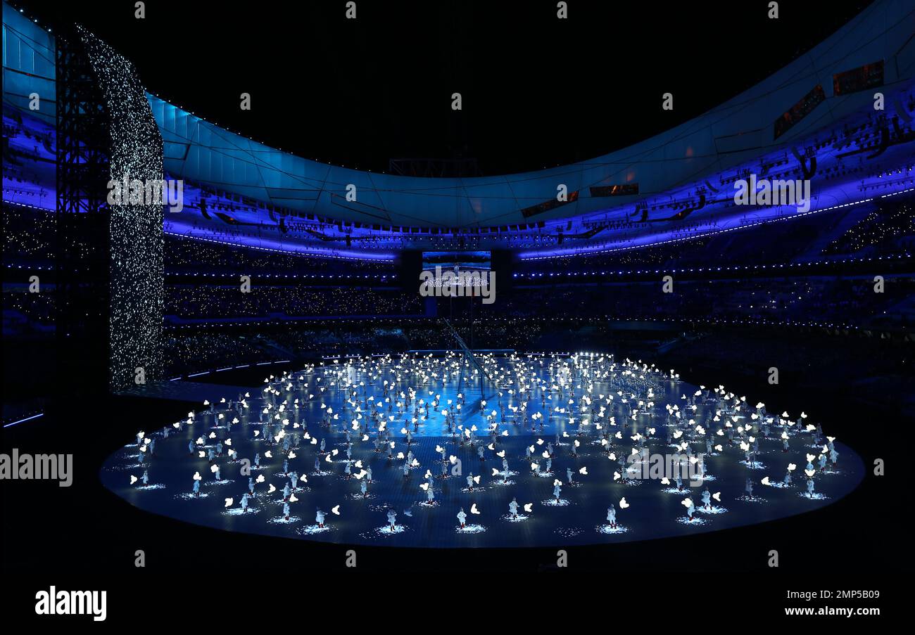 Olympics china team parade hi-res stock photography and images - Alamy