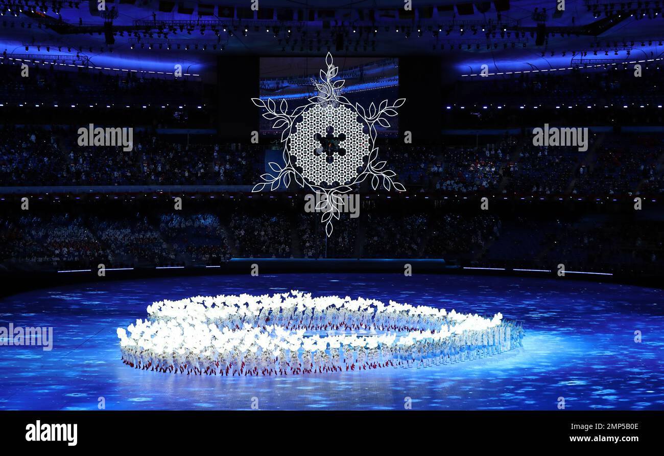 Opening Ceremony - Beijing 2022 Winter Olympics Day 0 Stock Photo - Alamy