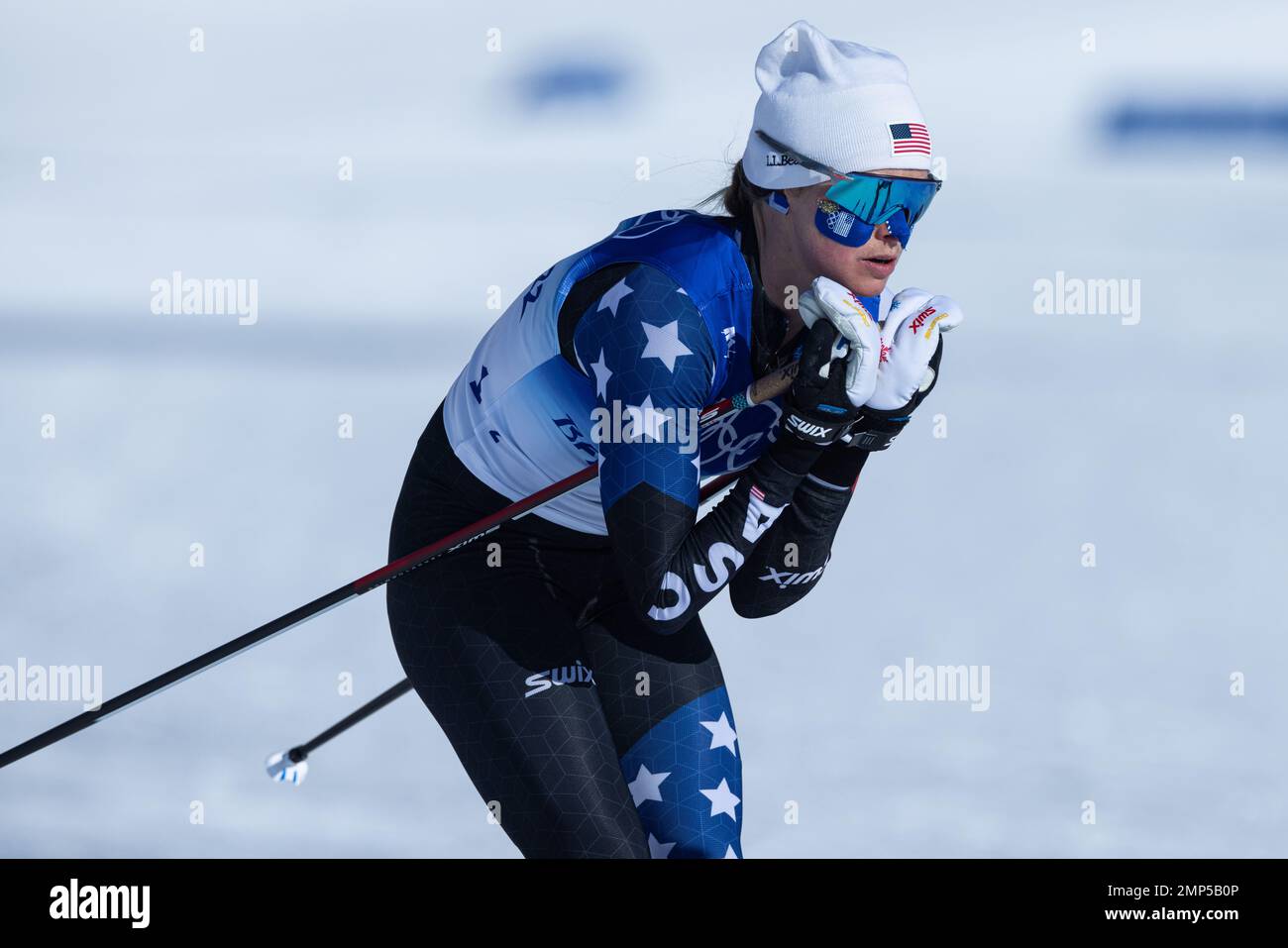 Alpine Skiing - Beijing 2022 Winter Olympics Games Stock Photo - Alamy