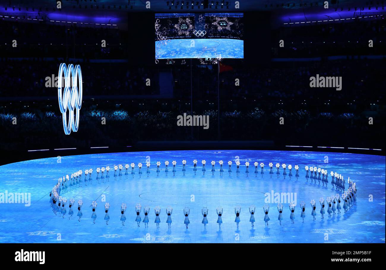 Opening Ceremony - Beijing 2022 Winter Olympics Day 0 Stock Photo - Alamy