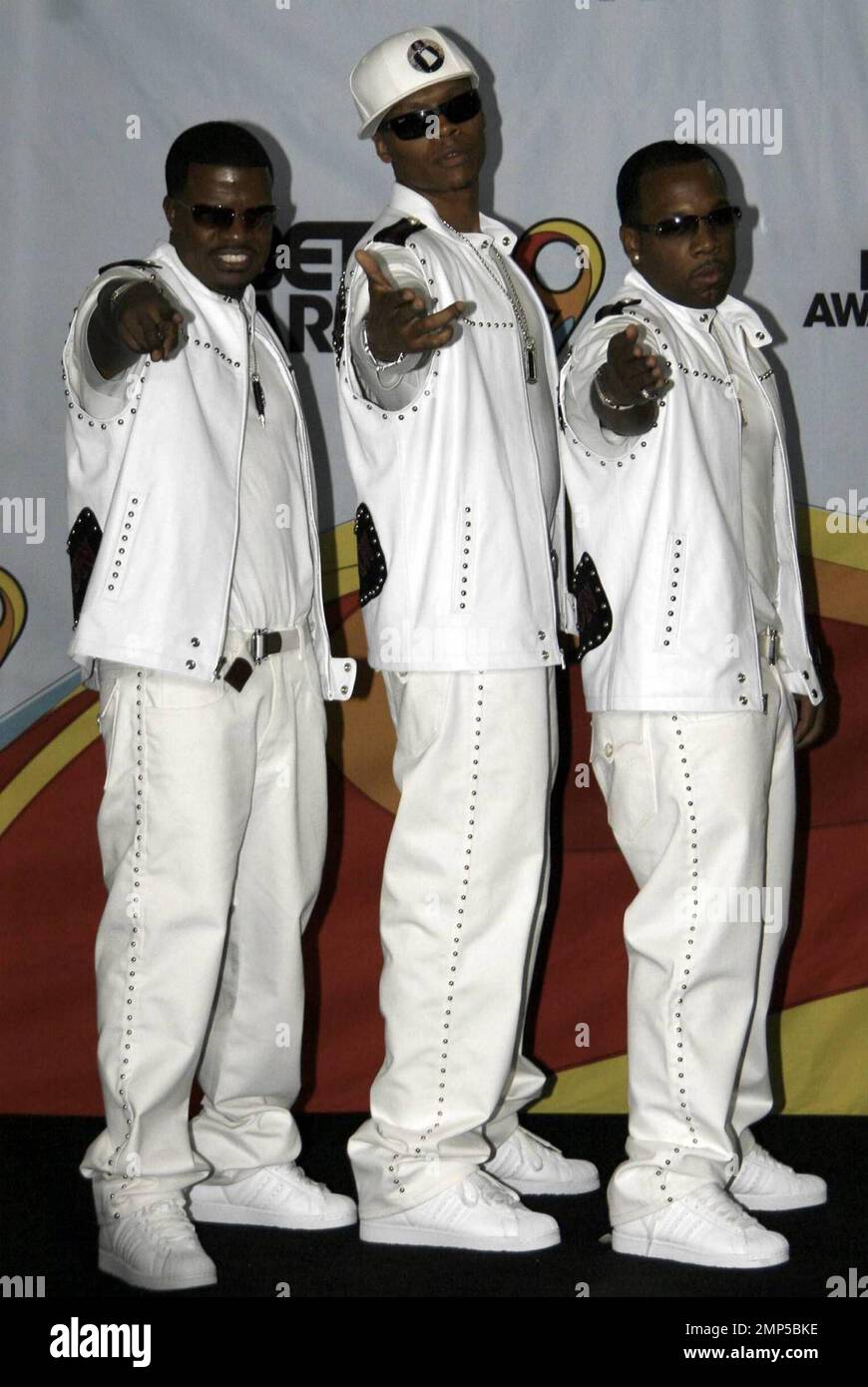 Bell Biv DeVoe: Ricky Bell, Michael Bivins, and Ronnie DeVoe at the BET ...