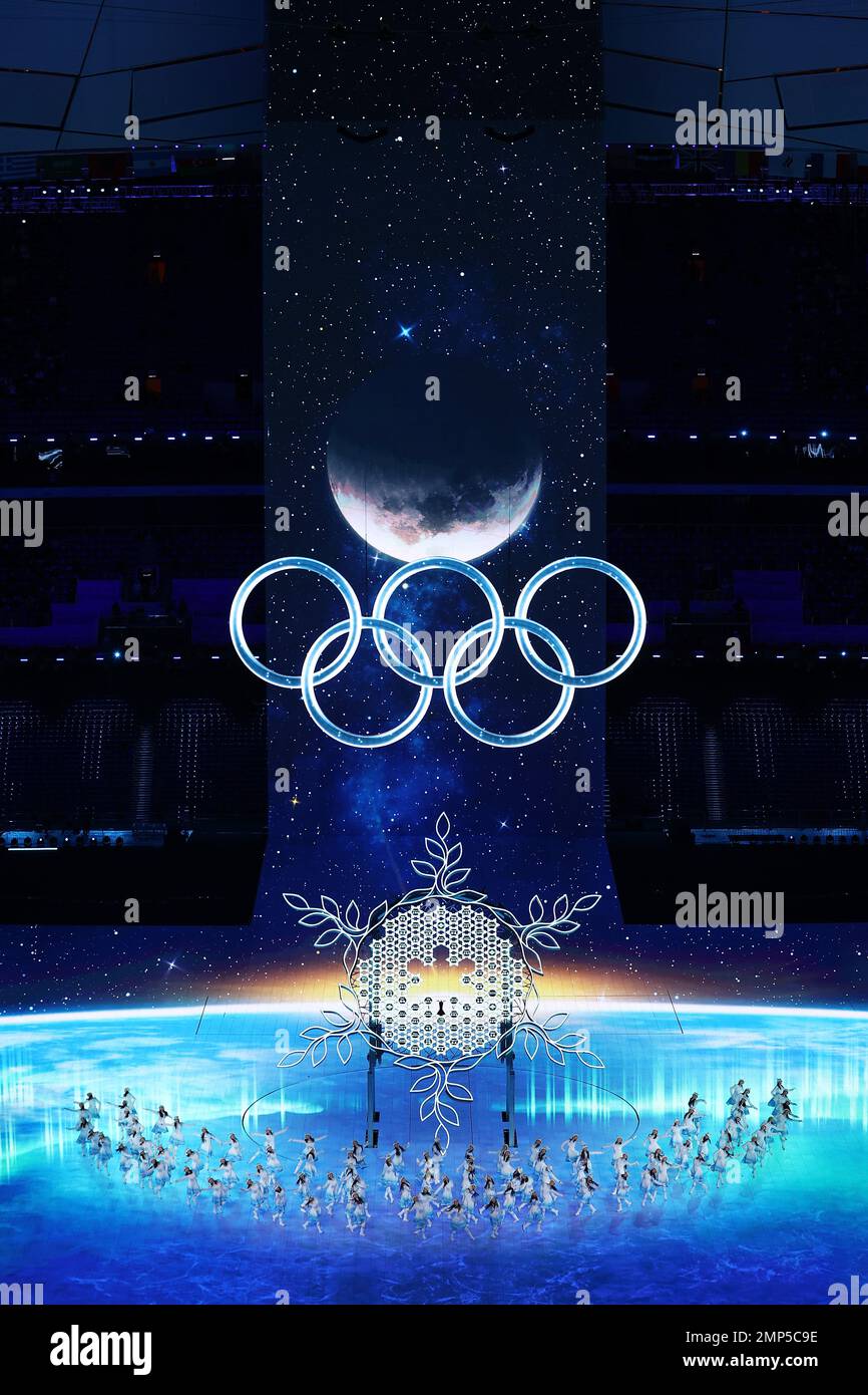 Opening Ceremony - Beijing 2022 Winter Olympics Day 0 Stock Photo - Alamy