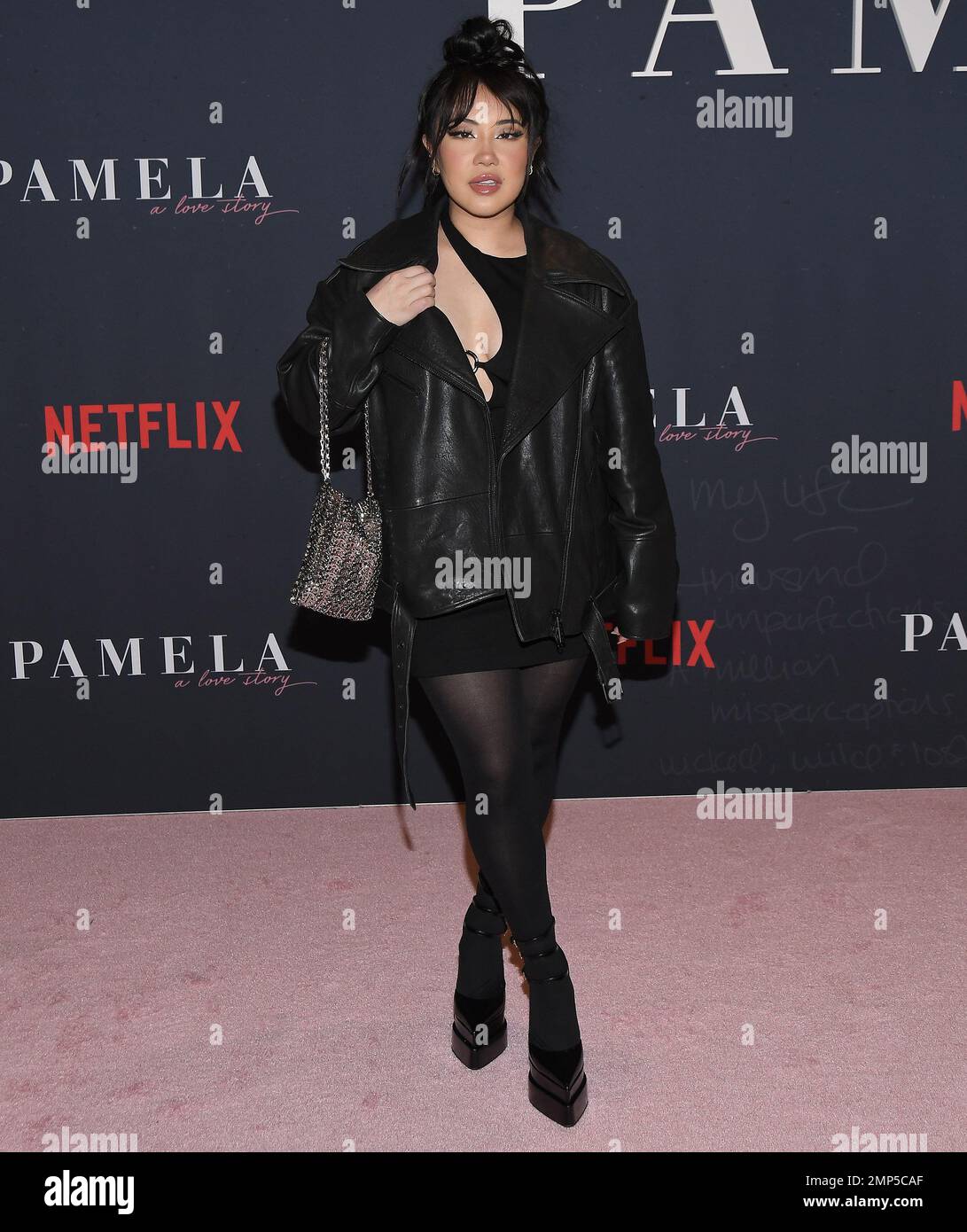 Ashley Yi arrives at the Netflix Documentary PAMELA, A LOVE STORY World ...
