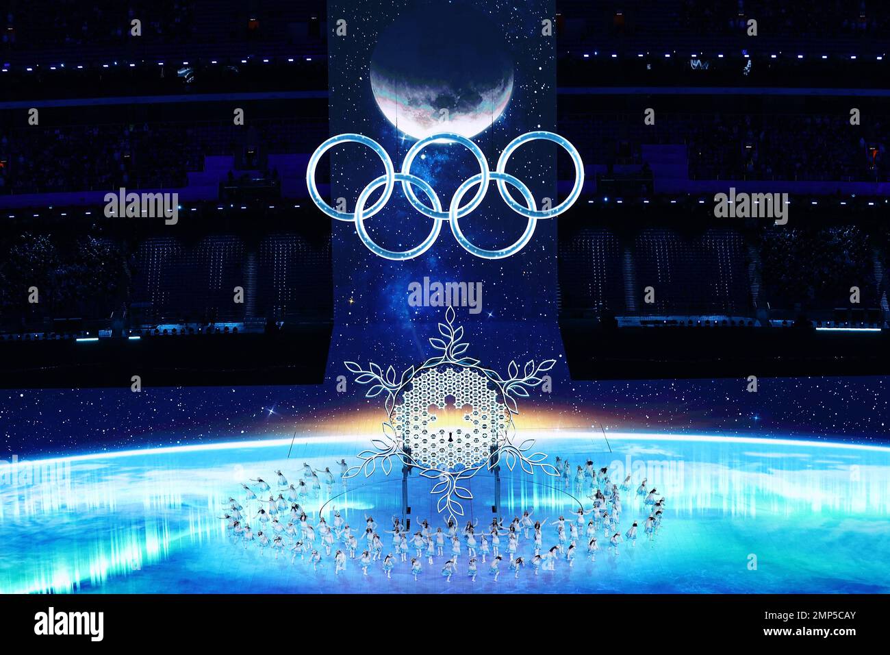 Opening Ceremony - Beijing 2022 Winter Olympics Day 0 Stock Photo - Alamy
