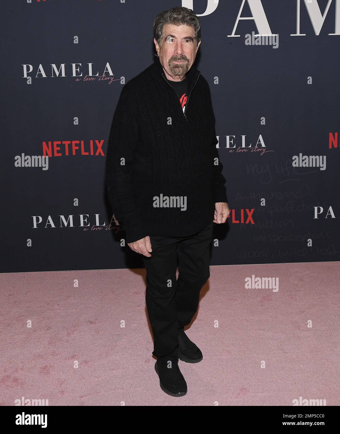 Michael Berk arrives at the Netflix Documentary PAMELA, A LOVE STORY ...
