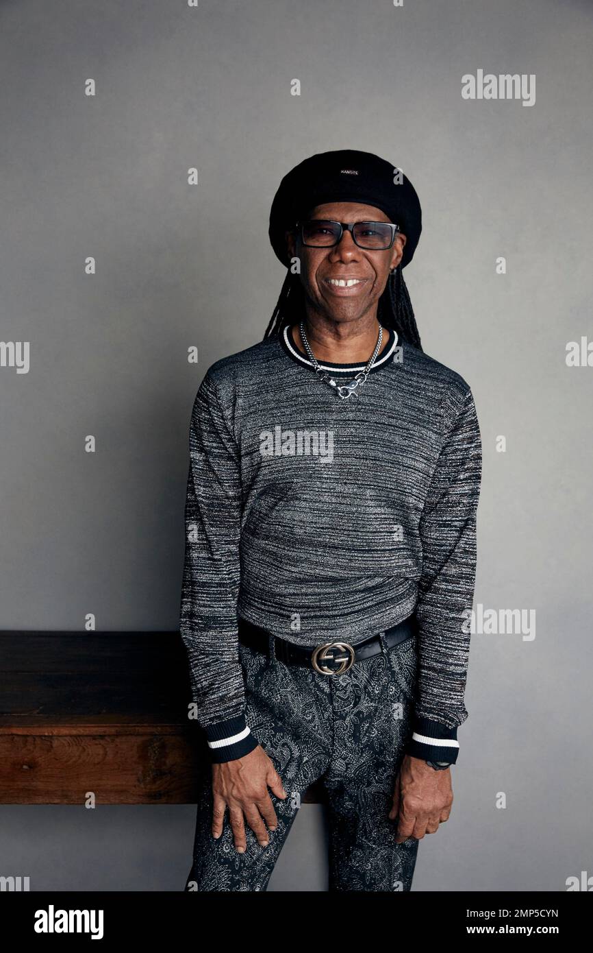 Nile Rodgers poses for a portrait to promote the film, "Studio 54", at ...