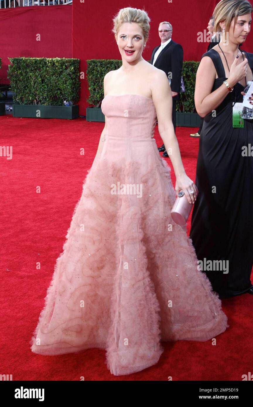 Drew Barrymore at the Emmy Awards at the Nokia Theatre. Los Angeles, CA ...
