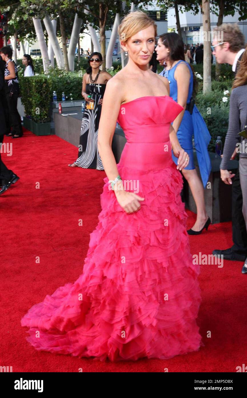 Toni Collette at the Emmy Awards at the Nokia Theatre. Los Angeles, CA ...