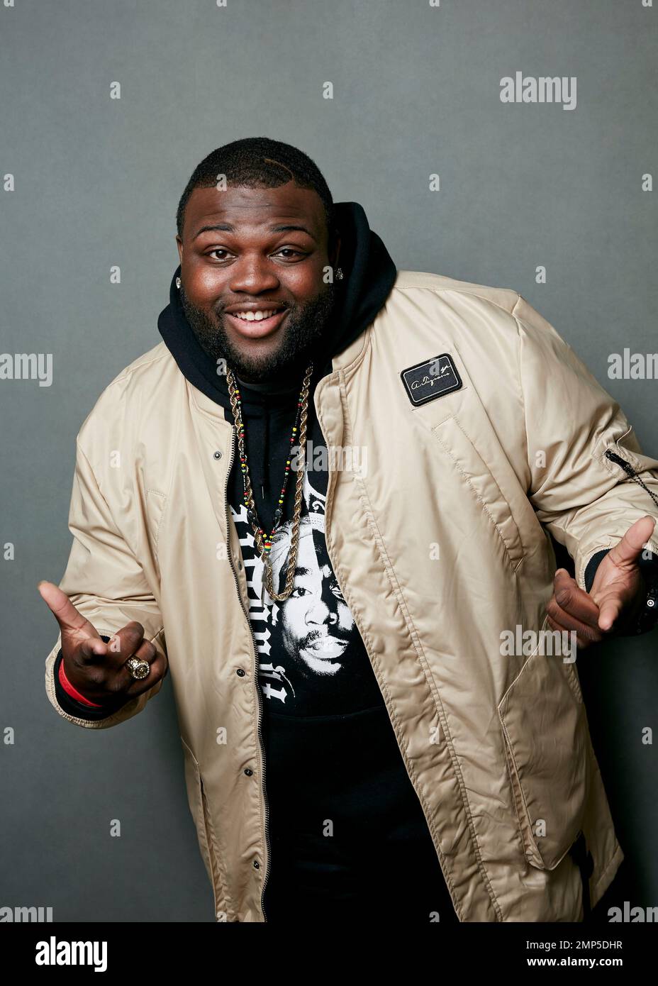 Wavyy Jonez poses for a portrait to promote "Unsolved: The Murders of ...
