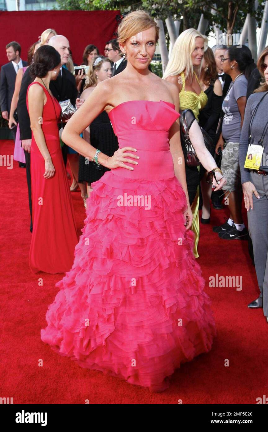 Toni Collette at the Emmy Awards at the Nokia Theatre. Los Angeles, CA ...