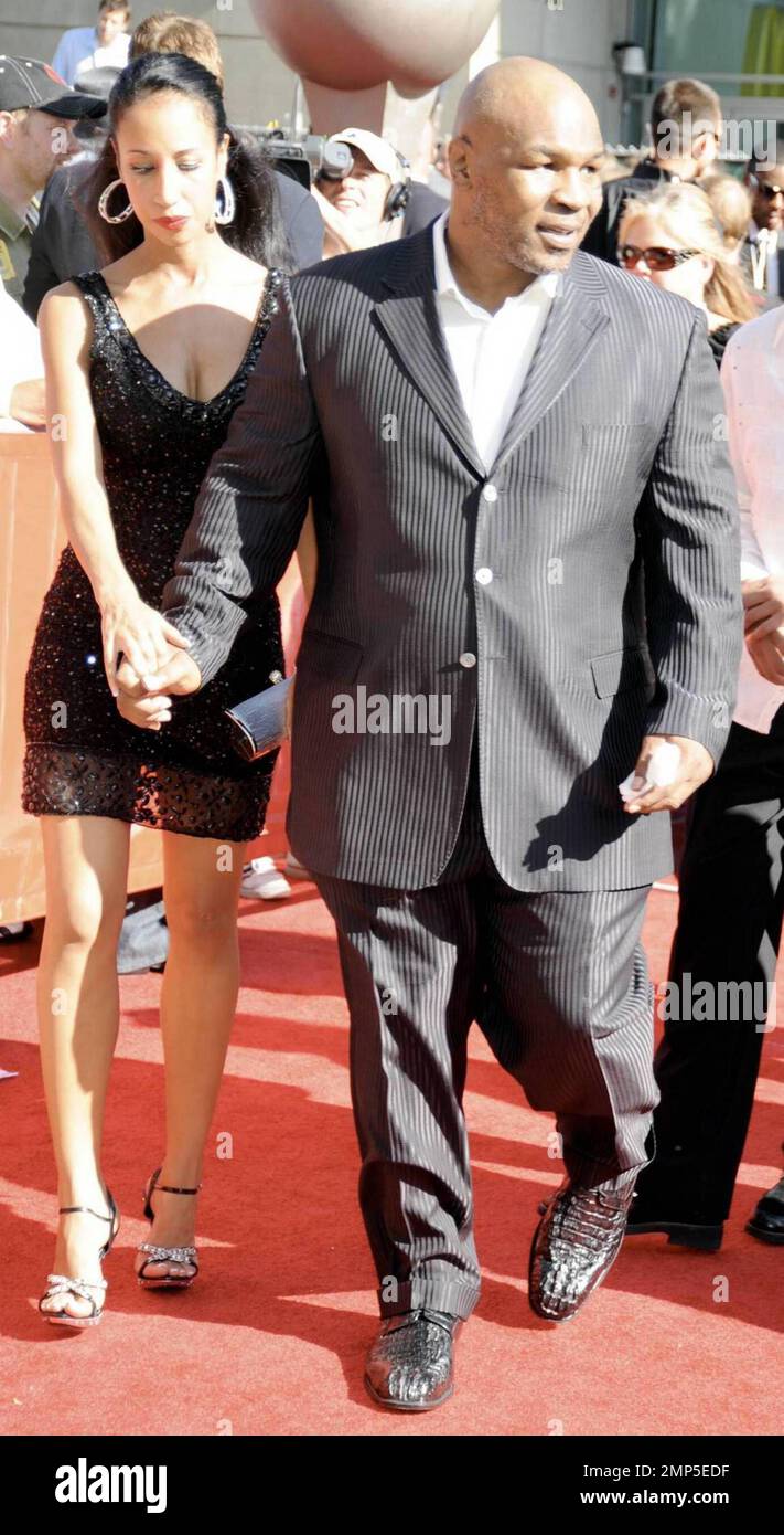Mike Tyson at the 2009 ESPY Awards at the NOKIA Center in Los Angeles ...