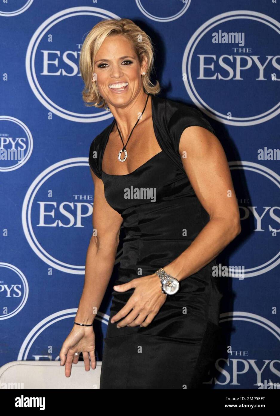 Dara Torres at the 2009 ESPY Awards at the NOKIA Center in Los Angeles ...