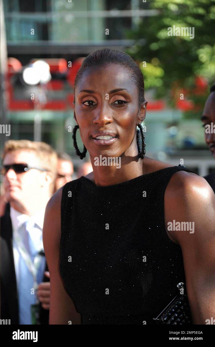 Lisa Leslie at the 2009 ESPY Awards at the NOKIA Center in Los Angeles ...