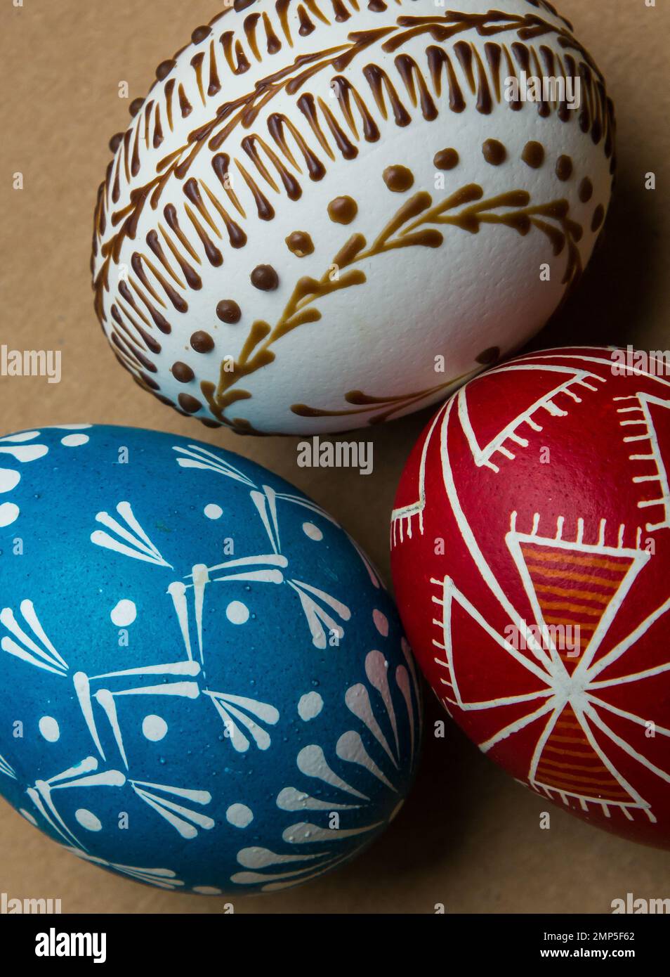 Easter egg is traditional. Easter food souvenir. Ukraine. Handmade ...