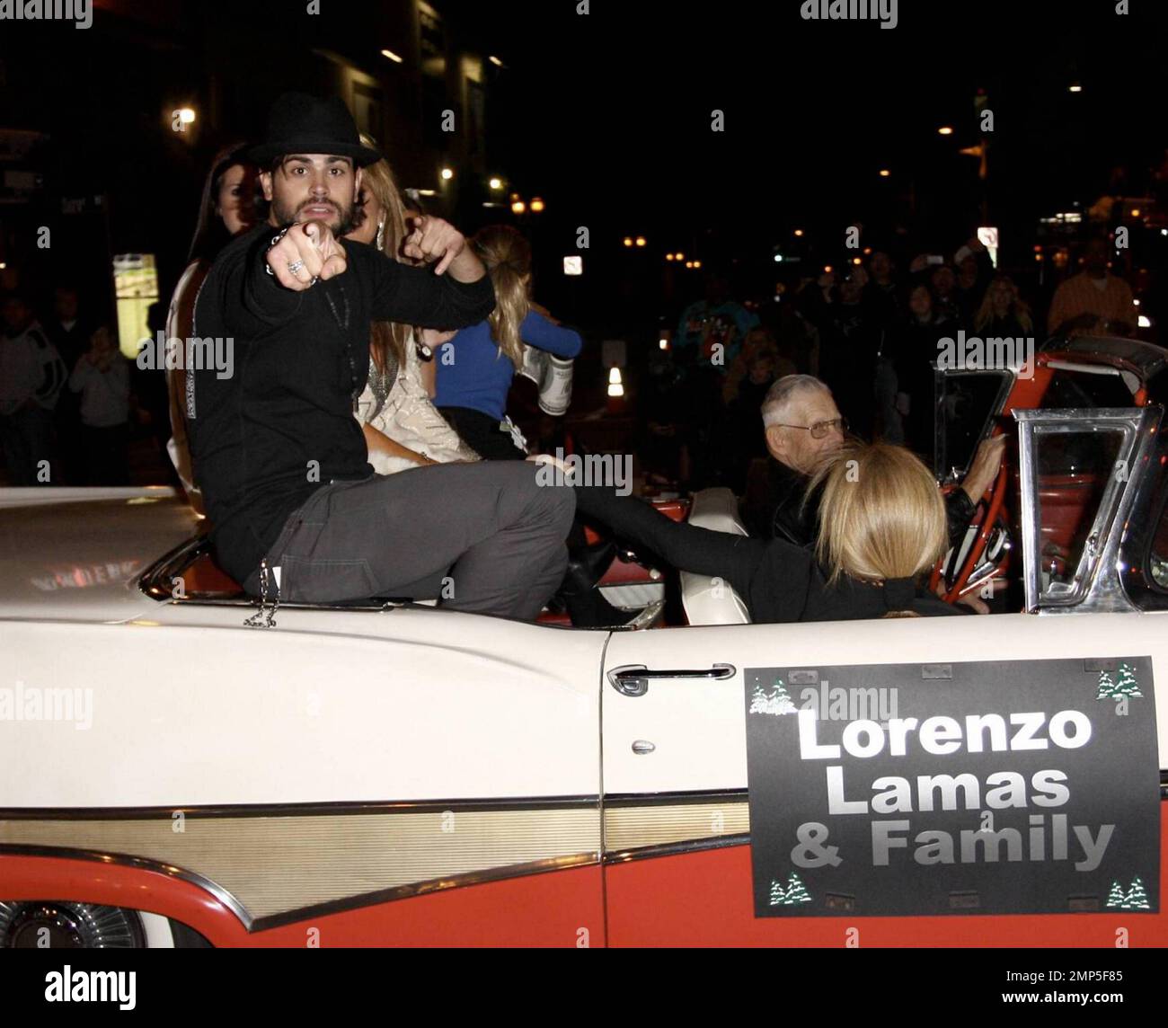 Lorenzo lamas and family hi-res stock photography and images - Alamy