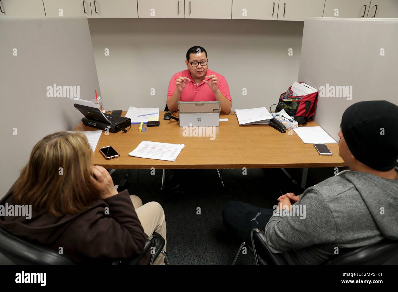 In this Dec. 27, 2017, photo, Community Council health care navigator ...