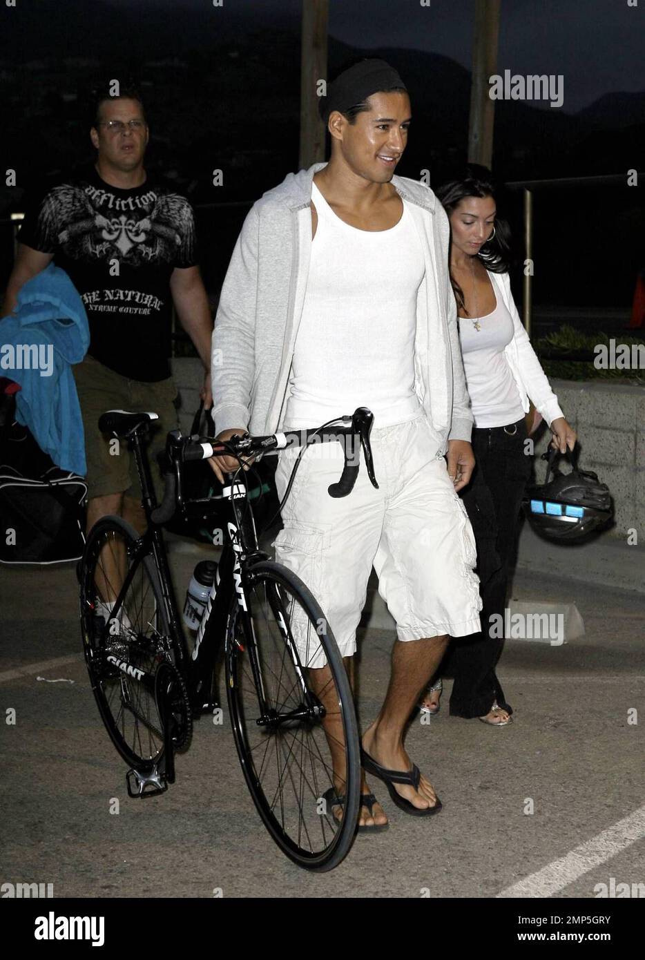 Mario Lopez competes in the Nautica Malibu Triathlon in Malibu, CA. 9 ...