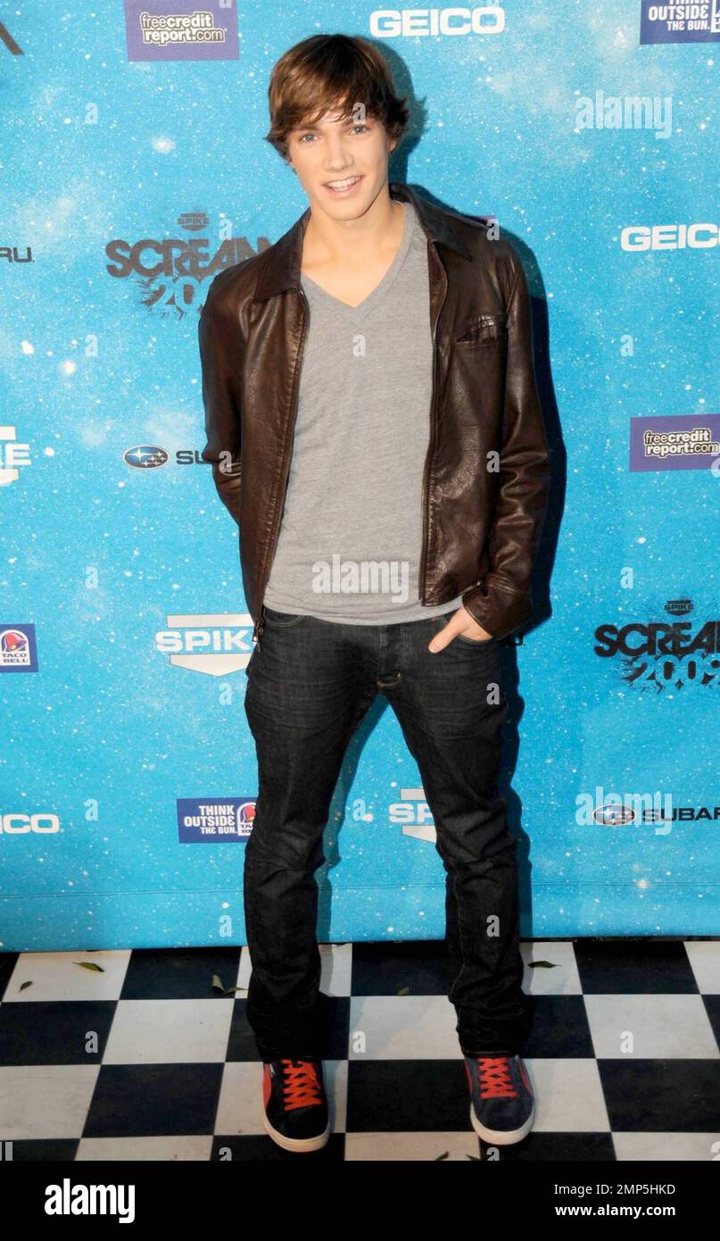 Chris Massoglia at the Spike TV 2009 Scream Awards, at the Greek ...