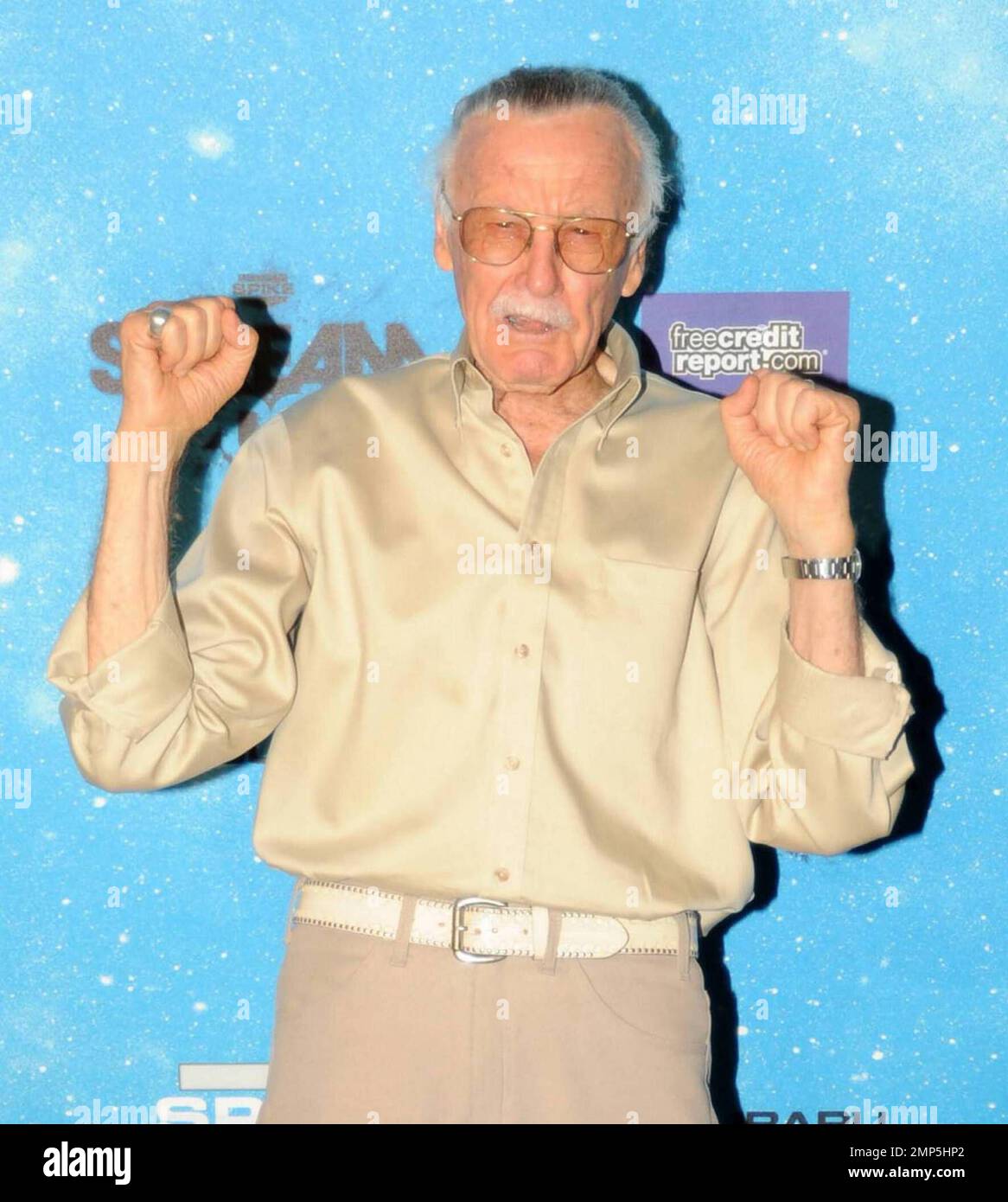 Stan Lee at the Spike TV 2009 Scream Awards, at the Greek Theater ...