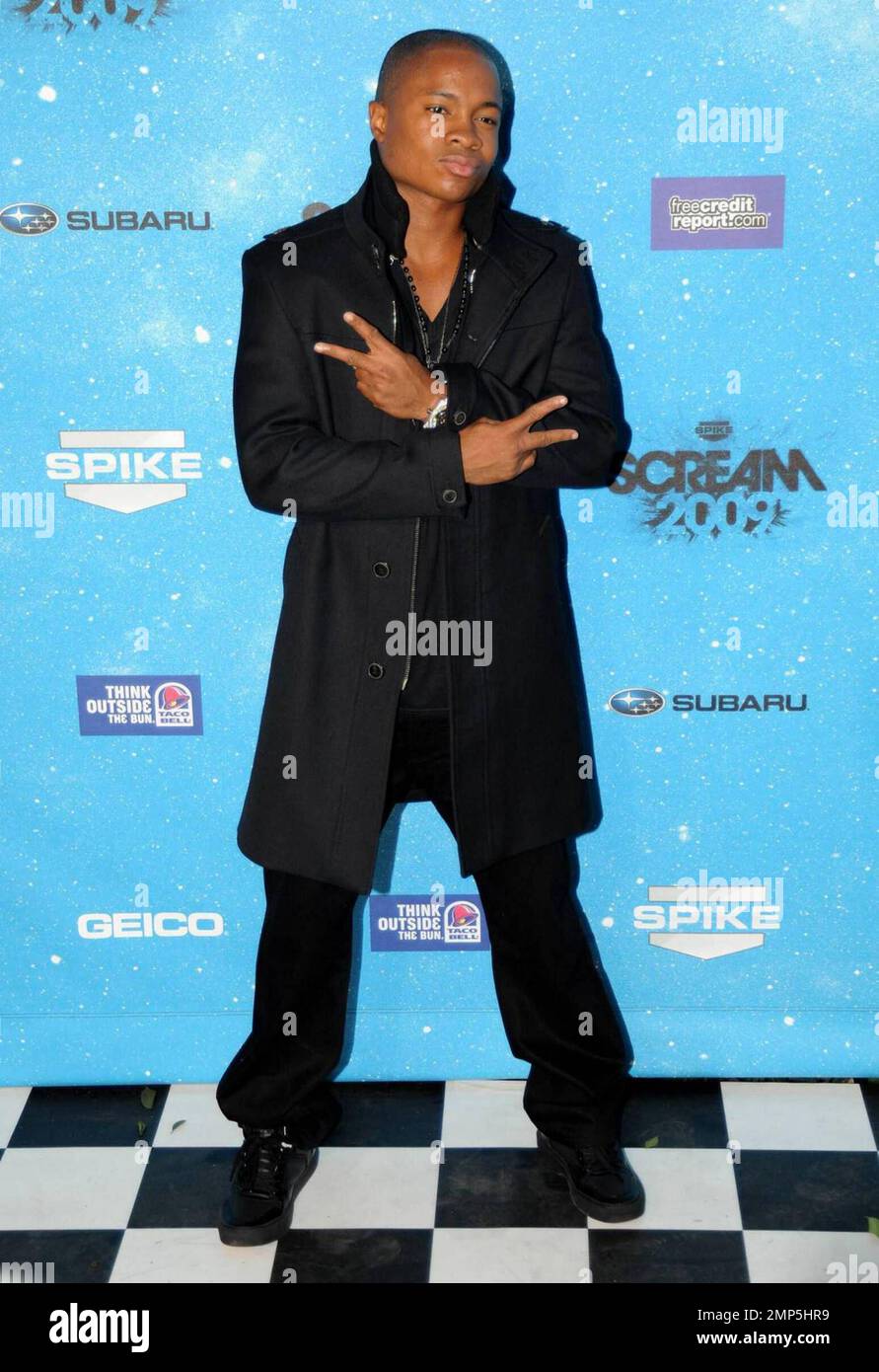 Sam Jones III at the Spike TV 2009 Scream Awards, at the Greek Theater ...