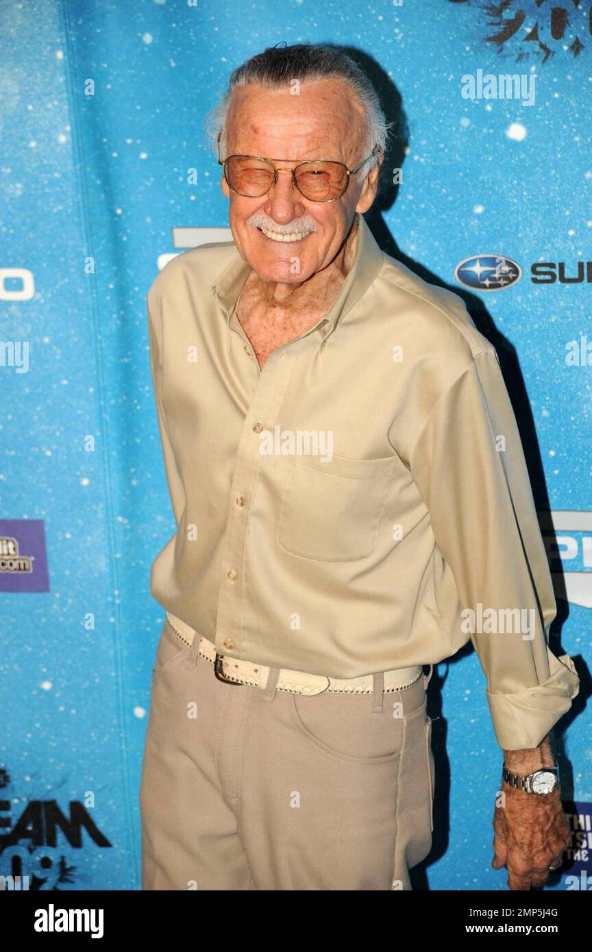 Stan Lee at the Spike TV 2009 Scream Awards, at the Greek Theater ...