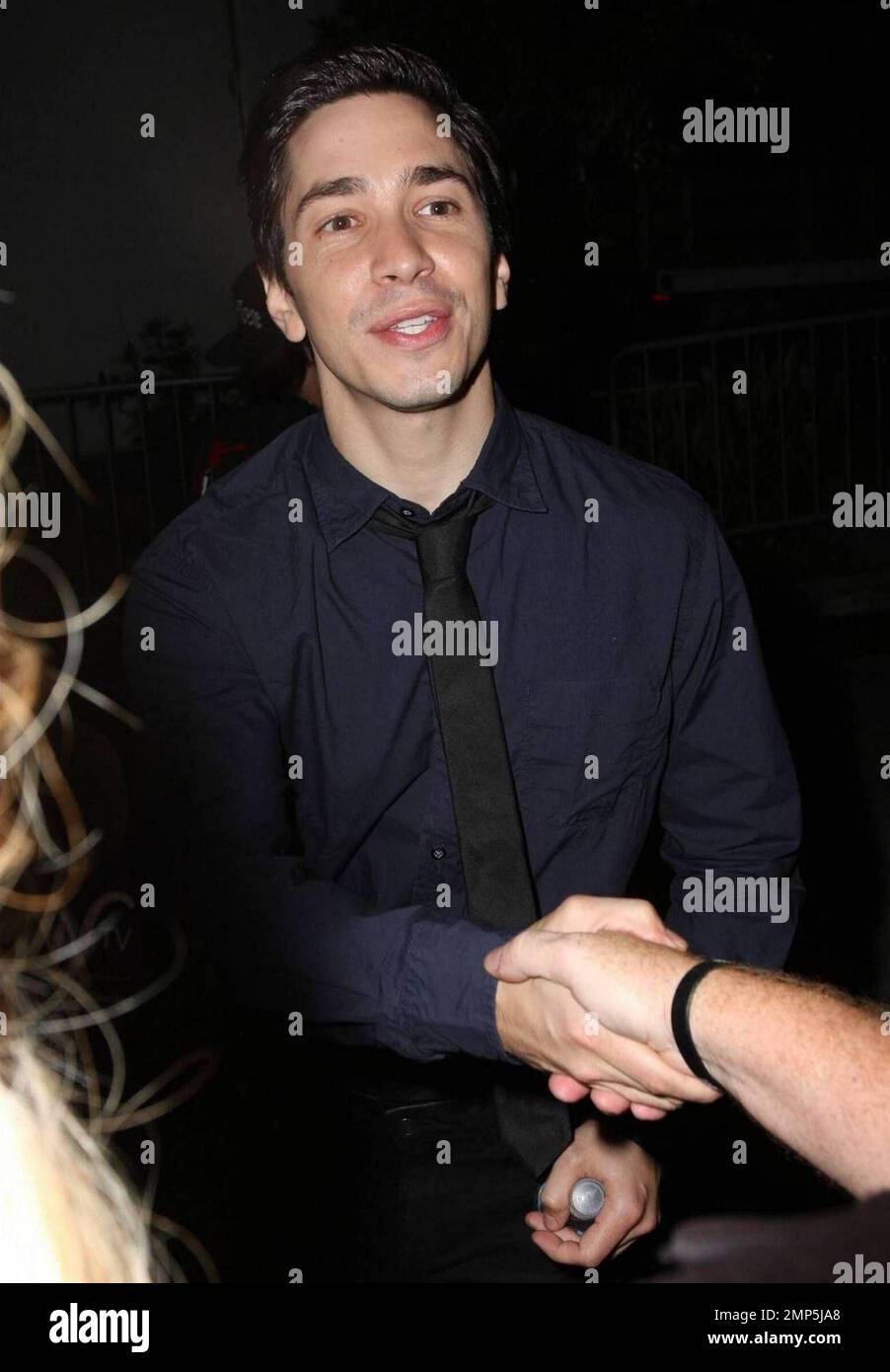 Justin Long attends the 2009 Spike TV Scream Awards at the Greek ...