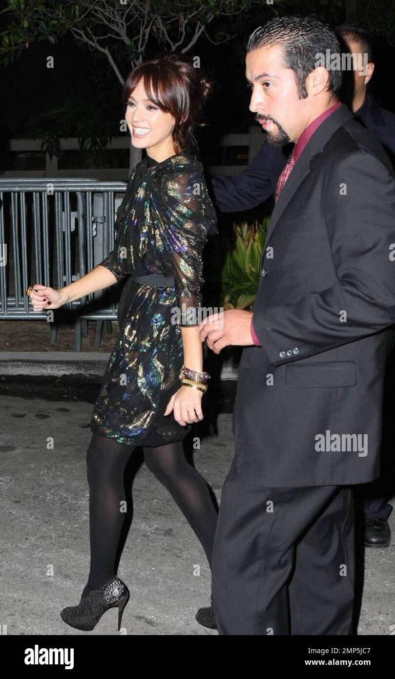 Jessica Alba attends the 2009 Spike TV Scream Awards at the Greek ...